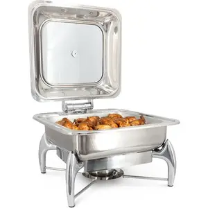 MEGACHEF Stainless Steel Professional Chafing Dish/food Warmer/buffet Server Serving Dish - Silver