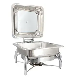 MEGACHEF Stainless Steel Professional Chafing Dish/food Warmer/buffet Server Serving Dish