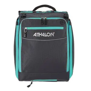 ATHALON "onboard" Convertible Boot Bag Graphite/teal