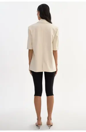 LAMARQUE Hazel Faux Suede Blazer
