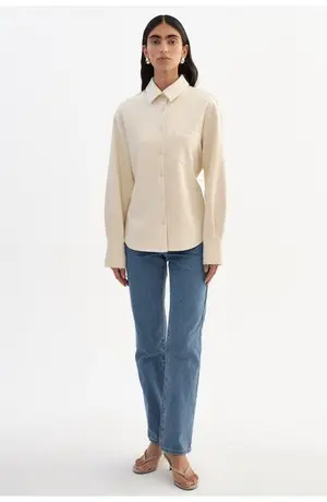 LAMARQUE Tosca Faux Suede Shirt