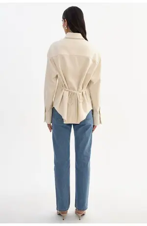 LAMARQUE Tosca Faux Suede Shirt