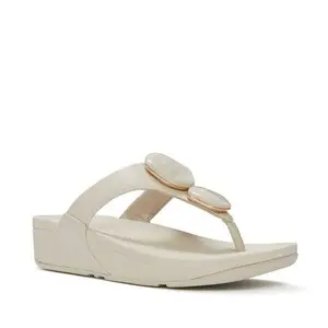 Fitflop Lulu Marbled-stone Toe-post Sandals