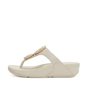 Fitflop Lulu Marbled-stone Toe-post Sandals