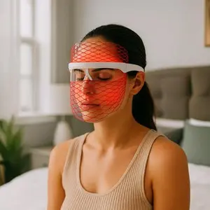 PURSONIC 7-in-1 Led Face Mask & Sculpting Wand & Neck Plate - Multicolor