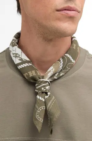 Barbour Printed Scarves For Men