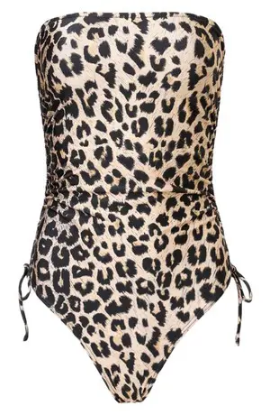ALLSAINTS Court Side Tie One-piece Swimsuit