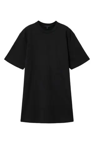 ALLSAINTS Fuse Logo Appliqué Mini T-shirt Dress
