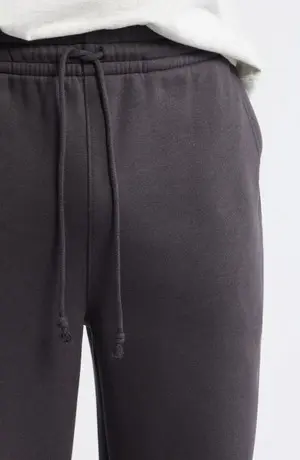 Bp. Straight Leg Fleece Sweatpants - Black Faded