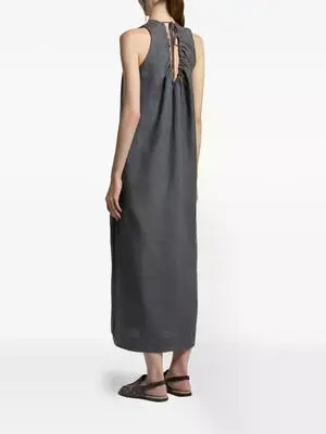 Peserico V-neck Asymmetric Dress