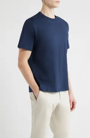 OPEN EDIT Midweight T-shirt - Navy Eclipse