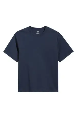 OPEN EDIT Midweight T-shirt - Navy Eclipse