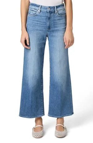 Paige Anessa High-waist Wide-leg Jeans - Vinovibes
