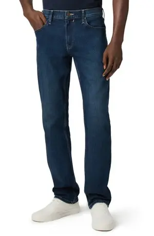 Paige Transcend Vintage Federal Slim Straight Leg Jeans Evanston