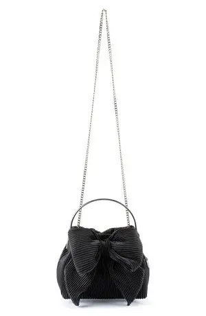 OLGA BERG Elise Pleated Top Handle Bag
