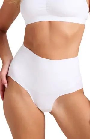 SIELLA Organic Cotton No-show Shaping Brief - White