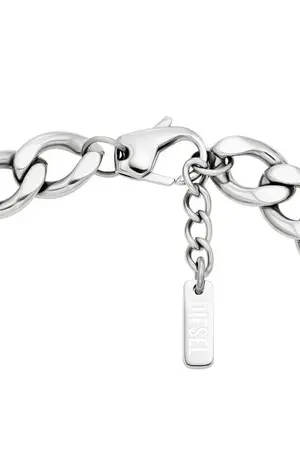 DIESEL® Oval D Id Chain Bracelet