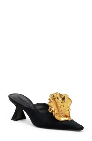 Cult Gaia Irina Shell Embellished Mule