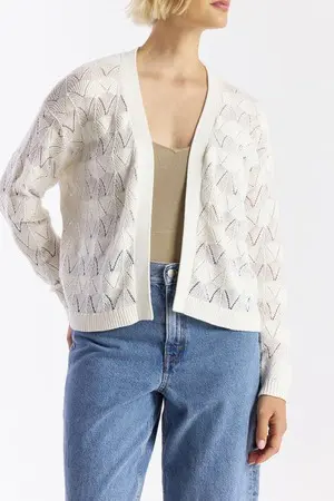 WISPR Chevron Stitch Cardigan