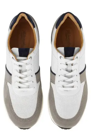 MILWAUKEE BOOT COMPANY Gallun Low-profile Sneaker - White/grey