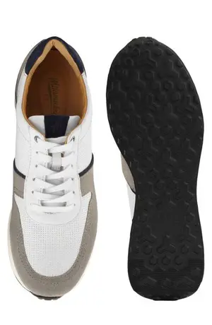 MILWAUKEE BOOT COMPANY Gallun Low-profile Sneaker - White/grey