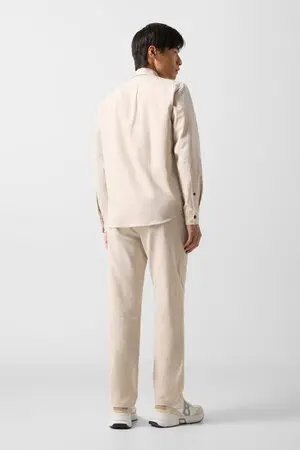 Bogner Linen Blend Shirt Heiko - Sand