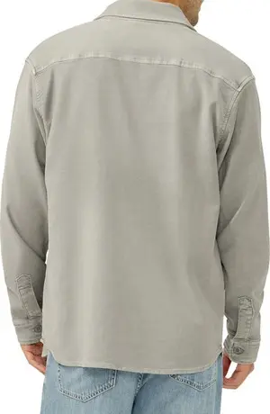 SILVER JEANS CO. Field Cotton Blend Button-up Shirt Jacket