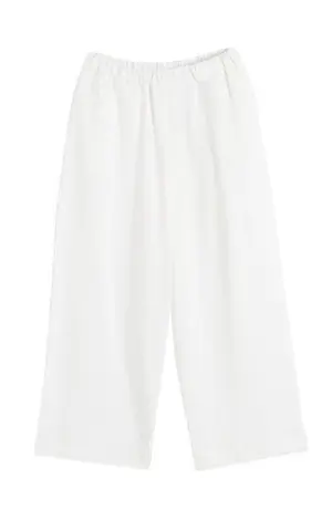 Chinti & Parker Graphic Cotton Sweatpants - Cream