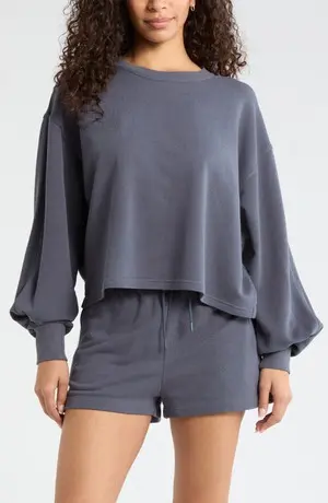 Zella Drop Shoulder Sweatshirts Hoodies For Women