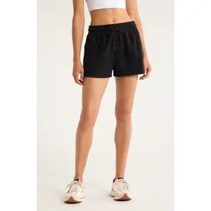 Zella French Terry Shorts - Black