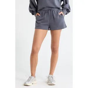 Zella French Terry Shorts - Navy Armada