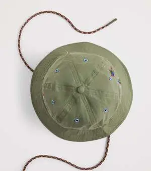 Barbour X Paul Smith Embroidered Bucket Hat