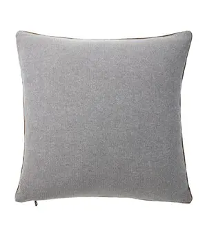 YVES DELORME Orchidia Square Cushion Cover - Green