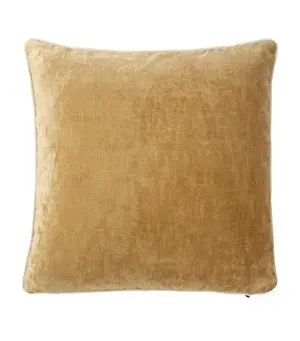 YVES DELORME Orphéo Square Cushion Cover - Gold