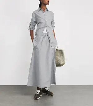 Max Mara Striped Boxy Shirt