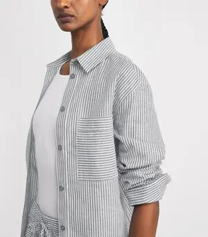 Max Mara Striped Boxy Shirt
