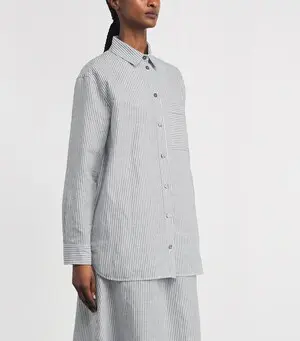 Max Mara Striped Boxy Shirt