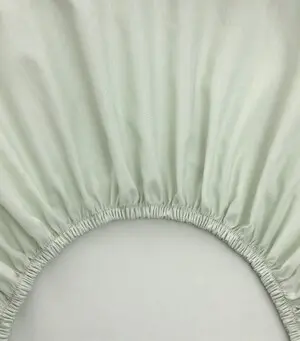 YVES DELORME Batiste Amande Super King Fitted Sheet