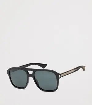 Saint Laurent Aviator 881 Sunglasses - Black