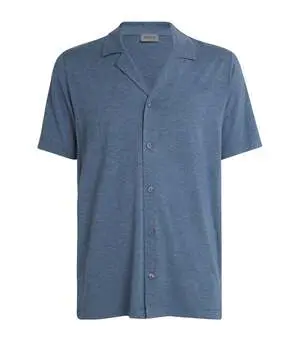 Hanro Short-sleeve Casuals Shirt - Blue