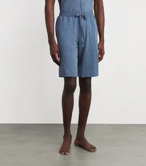 Hanro Casuals Lounge Shorts - Blue