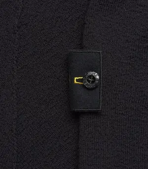 Stone Island Organic Cotton Raglan-sleeve Sweater - Navy