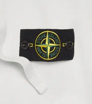 Stone Island Organic Cotton Zip-up Hoodie - Blue
