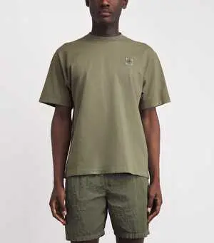Stone Island Organic Cotton Logo T-shirt - Green