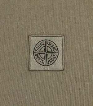 Stone Island Organic Cotton Logo T-shirt - Green
