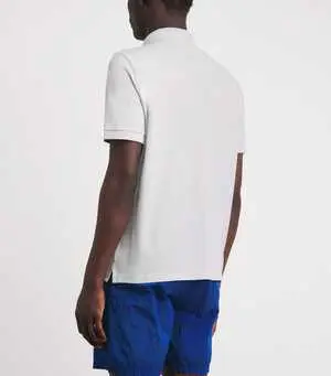 Stone Island Stretch Organic Cotton Polo Shirt - Blue