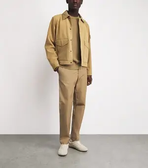 Stone Island Cotton Ghost Straight Chinos