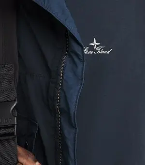 Stone Island Organic Cotton Logo T-shirt - Navy