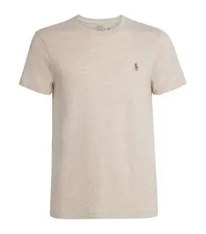 Polo Ralph Lauren Cotton Polo Pony T-shirt - Beige