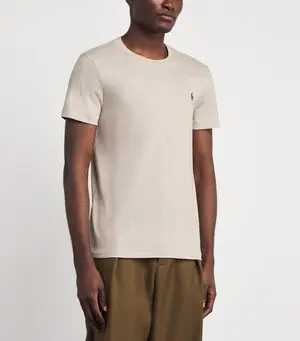 Polo Ralph Lauren Cotton Polo Pony T-shirt - Beige